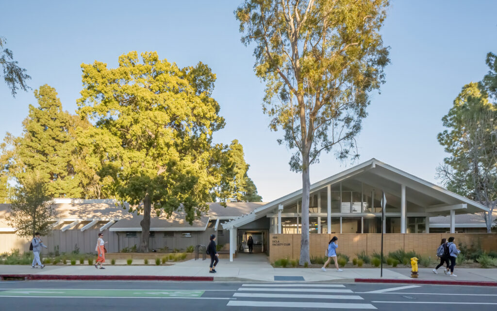 UCLA Faculty Club Recognized for Preserving History - moore ruble yudell